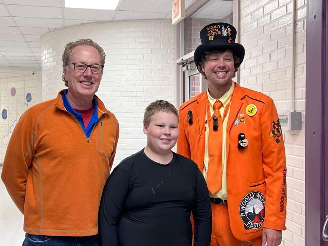 Students participate in woolly worm fun | Mountain Times ...