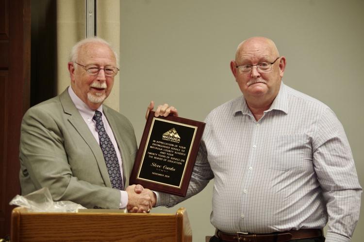 Longtime BOE members honored at last meeting | Local News ...