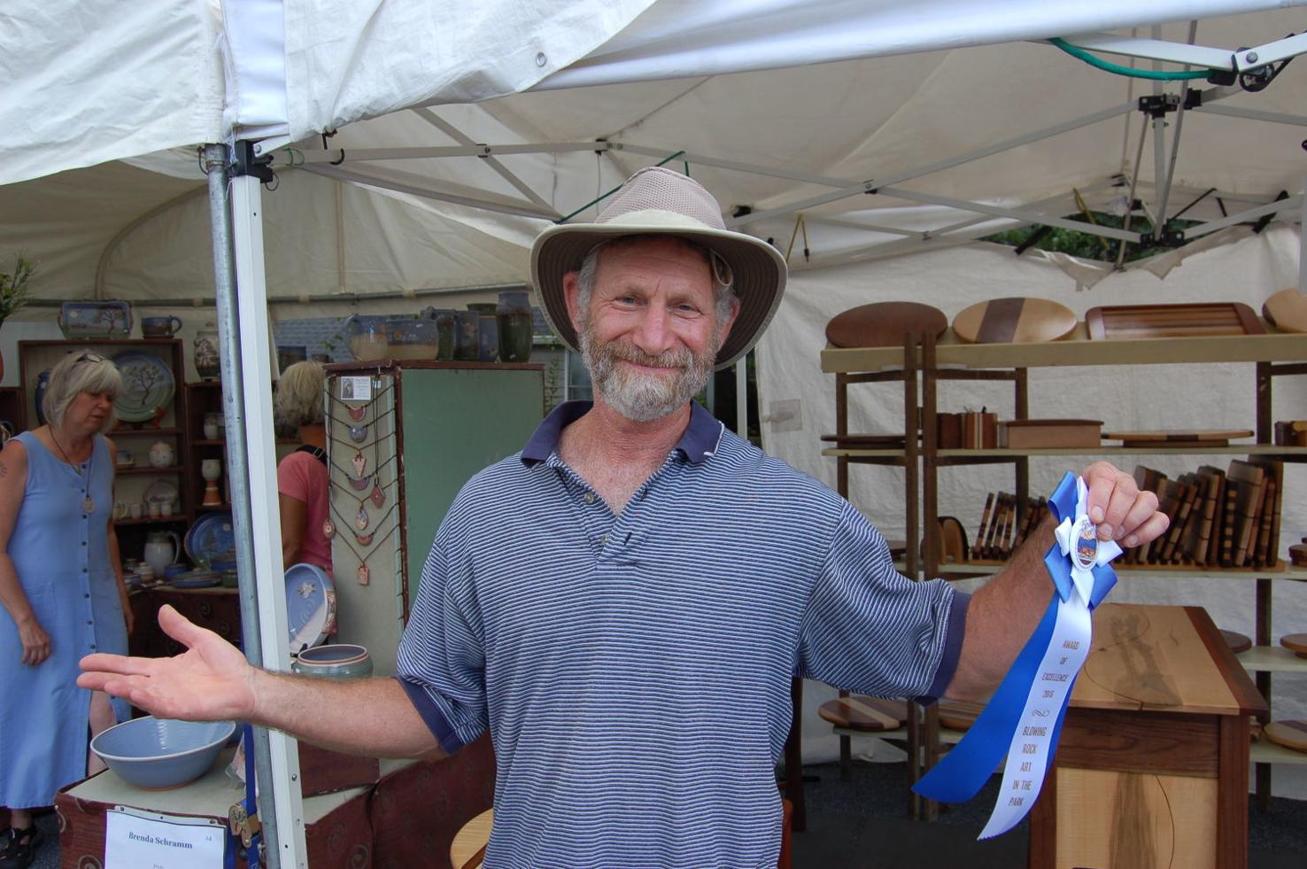 Art in the Park: Winner Bruce Rosen | Blowing Rocket | wataugademocrat.com