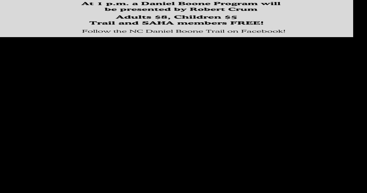 Daniel Boone Day being held at Hickory Ridge Museum on June 8 ...