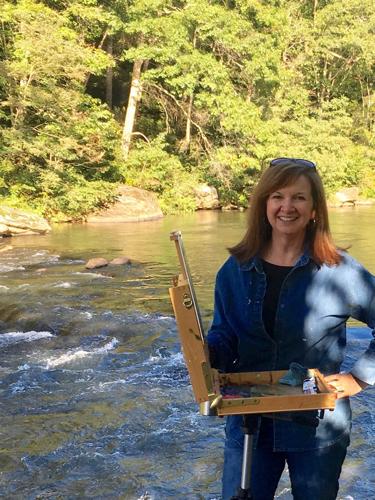 'Reflections on the New': Local artist captures scenes of an ancient ...