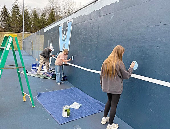New tennis training wall installed at WHS | Sports | wataugademocrat.com