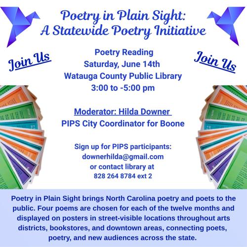 Library hosting 'Poetry in Plain Sight' on June 14 | Community ...