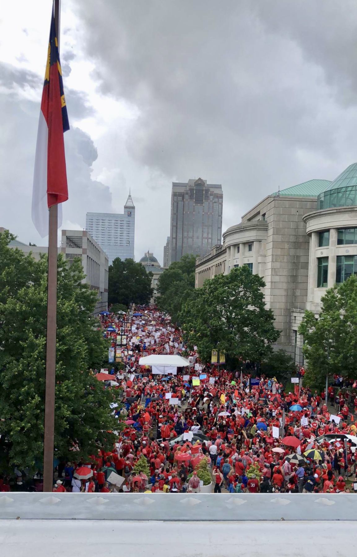 Watauga educators attend rally in Raleigh | News | wataugademocrat.com