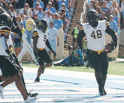 Appalachian State surprises Tar Heels with 34-31 win | Mountain Times ...