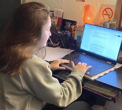 Not your typical high school story: Senior traditions uncertain, hands ...