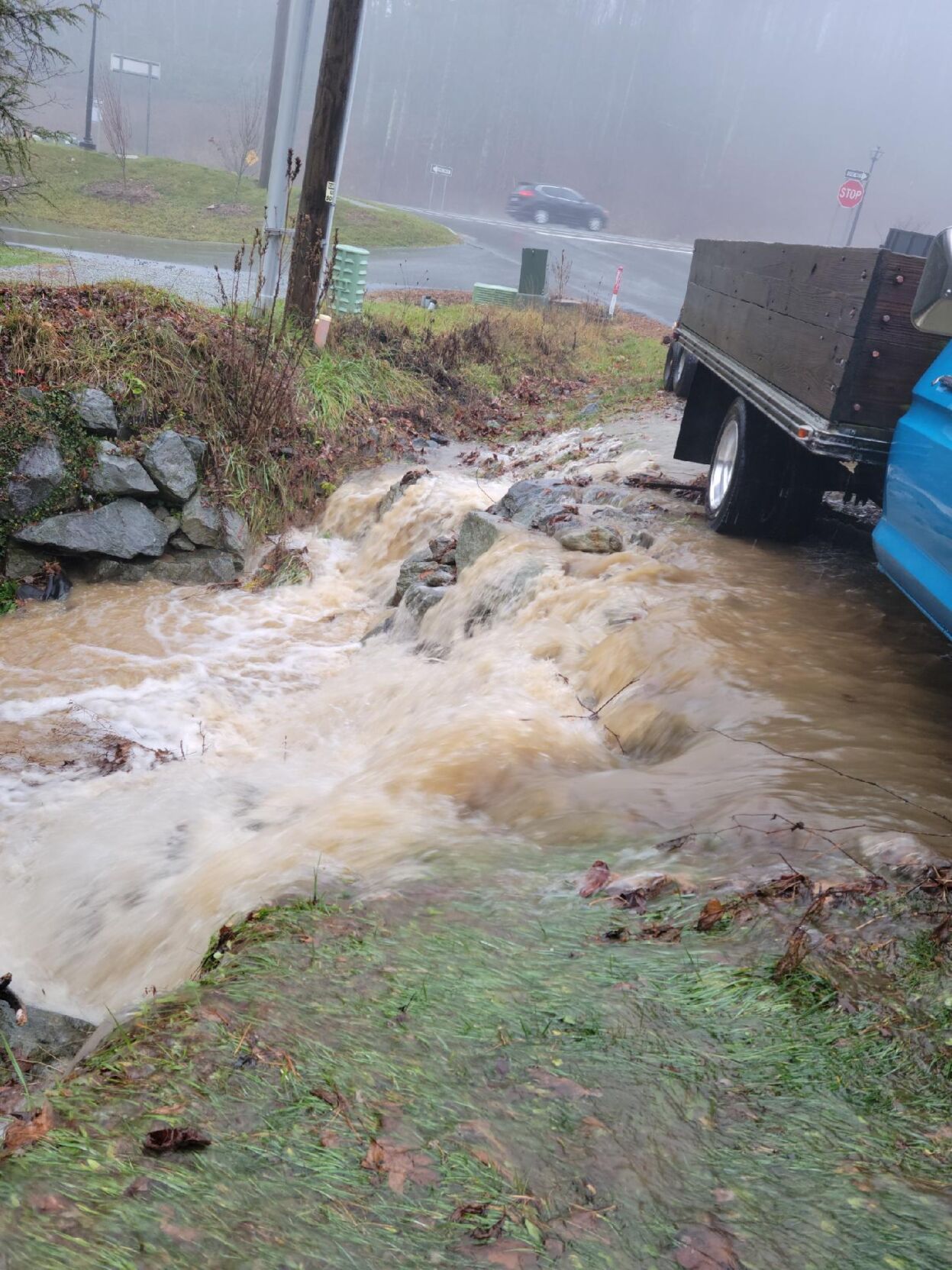 Church Street in Blowing Rock floods culverts back up during Friday ...