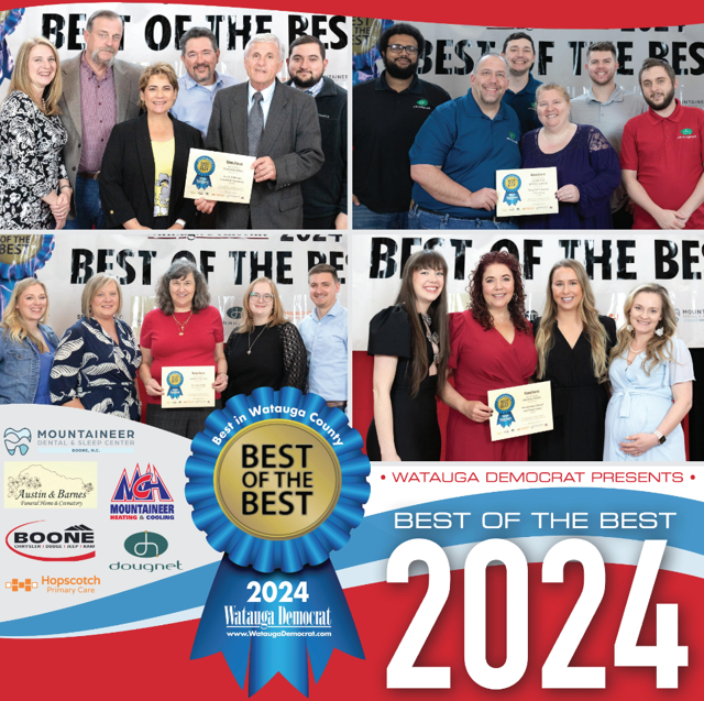 Watauga Democrat's Best of the Best winners announced | Main Street ...