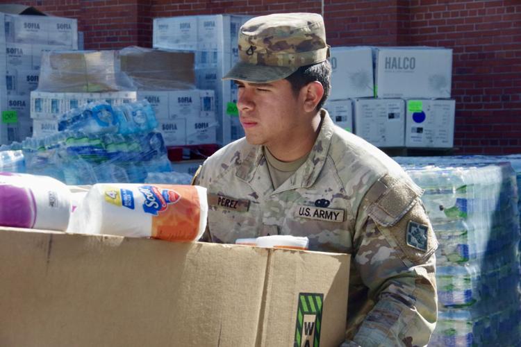 Airborne soldiers helping with recovery efforts even as disaster hits ...