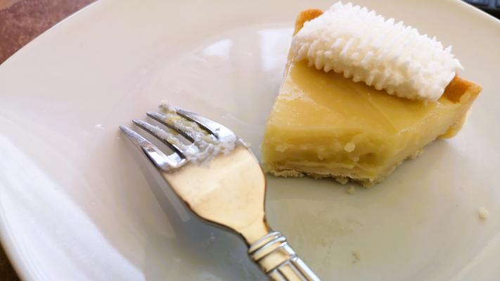 Savour the flavour of a vegan lemon tart at the Bakery in Waterloo