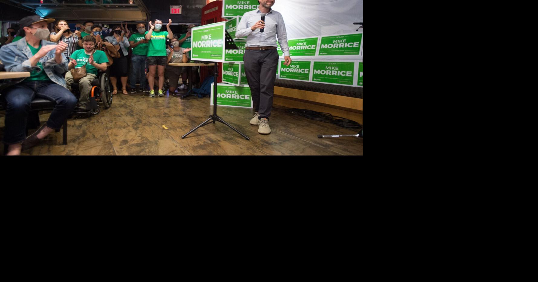 Green scene: Mike Morrice a political star on the rise