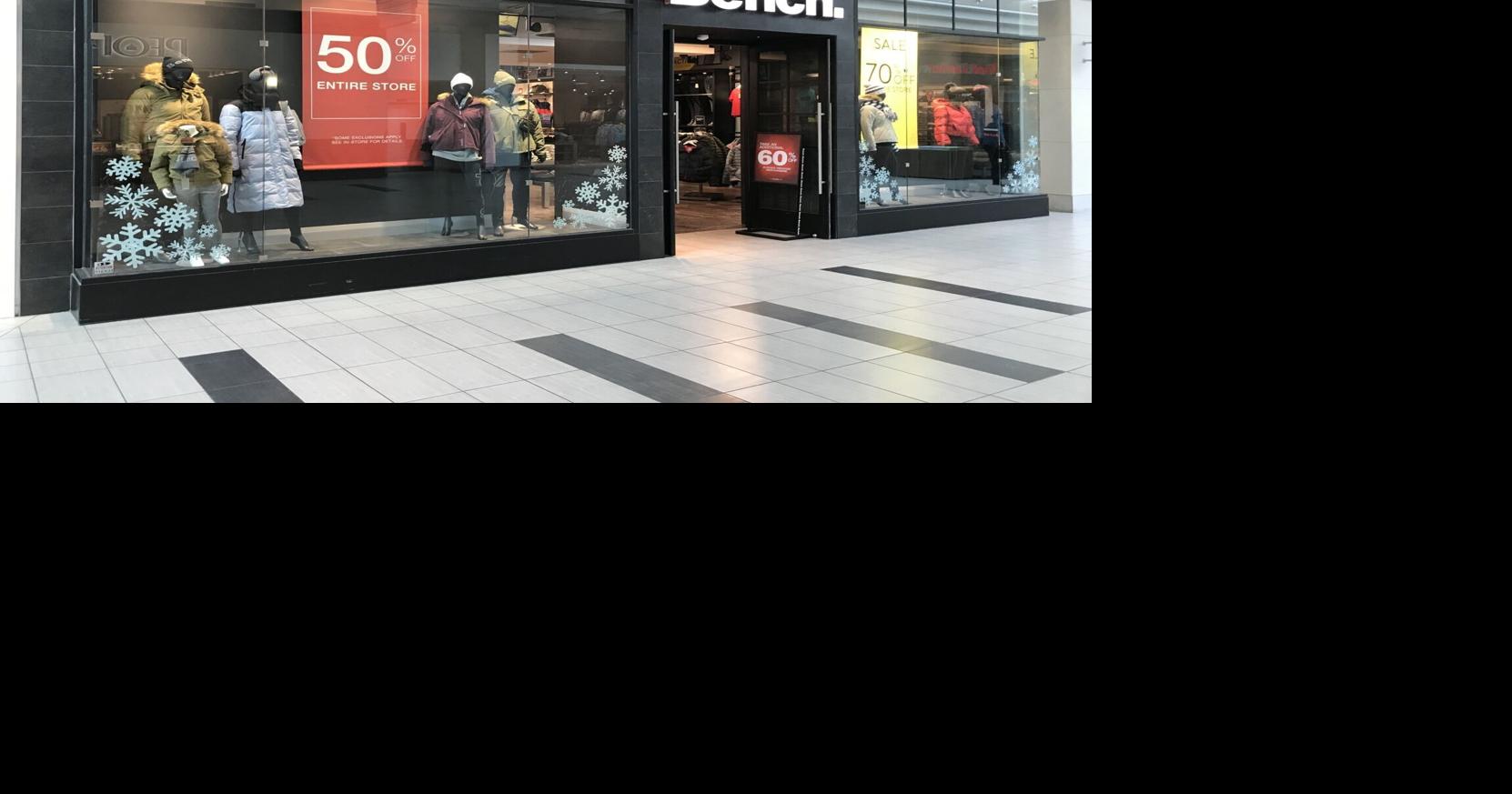 Bench store closing in Waterloo’s Conestoga Mall