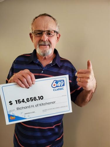 Kitchener man wins six-figure Lotto 6/49 prize