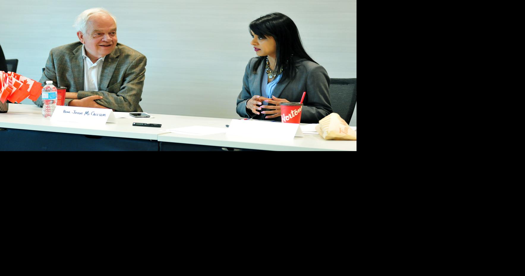 Immigration minister discusses policies at Waterloo roundtable