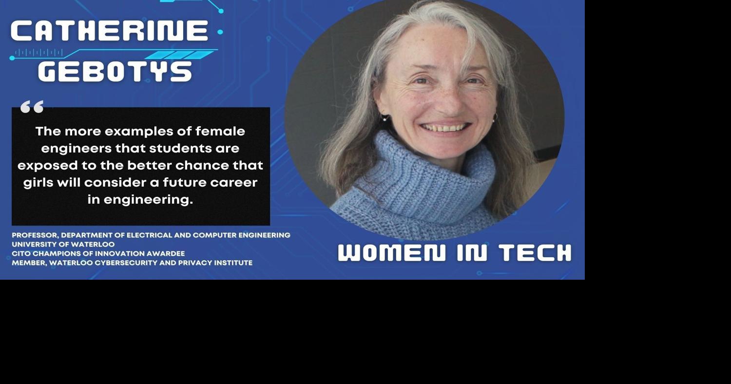We need more female role models in engineering, Waterloo prof says