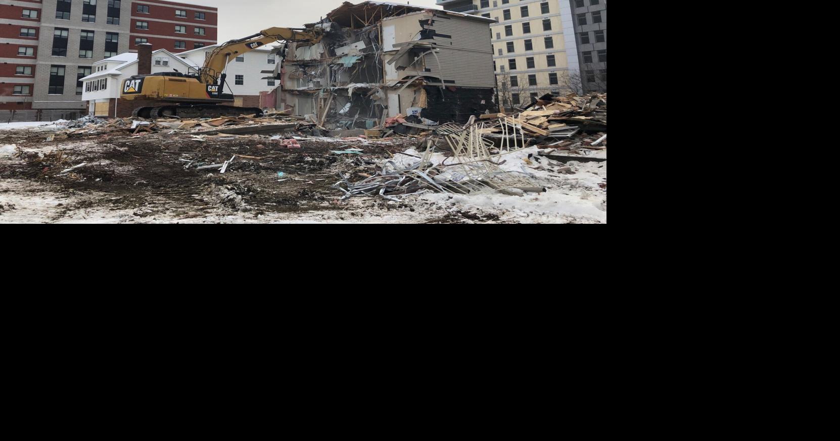 WHAT’S GOING ON HERE: Demolition for 25-storey tower in Waterloo’s ...