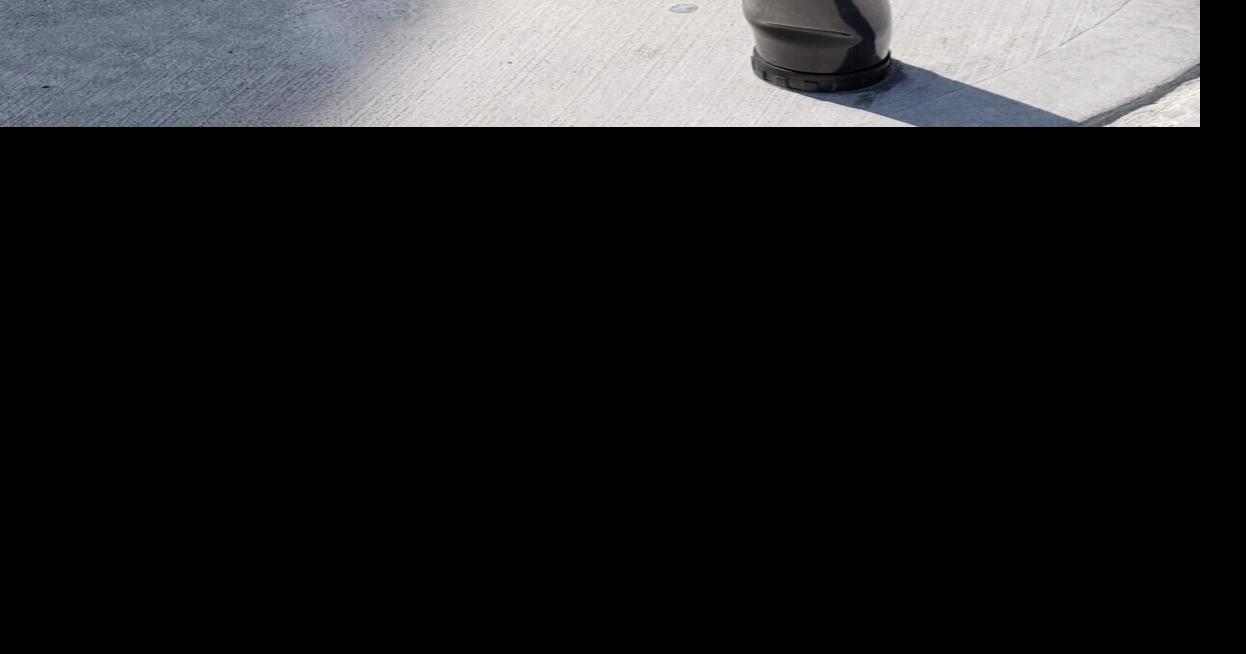 WHAT’S GOING ON HERE: Sample of flexible bollard now installed in ...