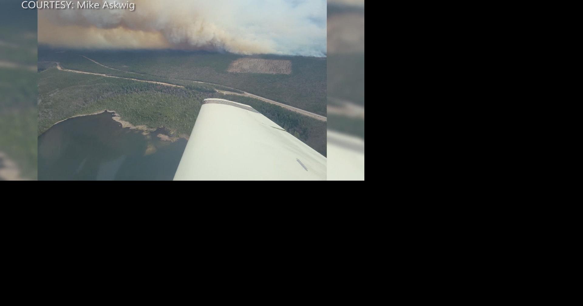 Oscoda Wildfire Continues To Burn Local News Wbkb11