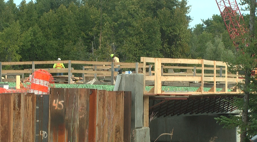 New Timber Bridge Completed Over Black River in Alcona County | News ...