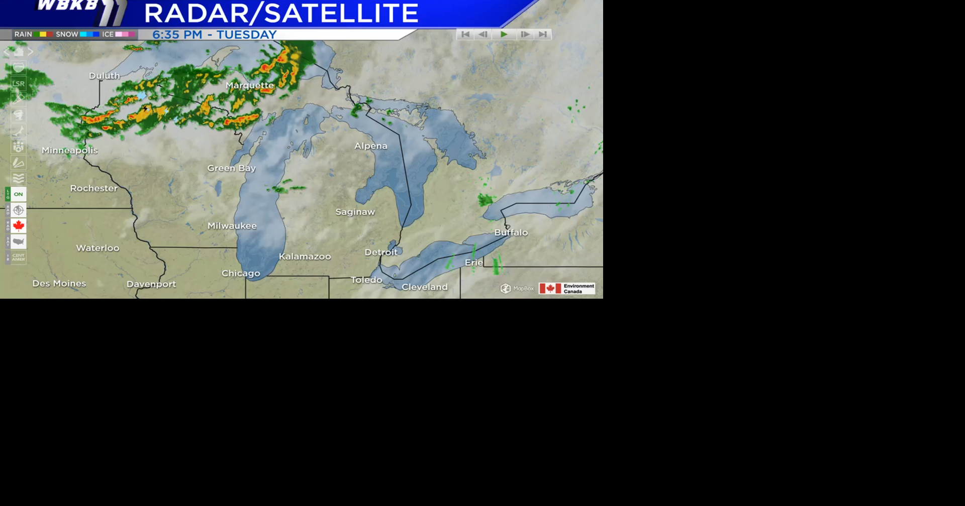 Showers overnight and cooler Wednesday-Thursday | Weather | wbkb11.com