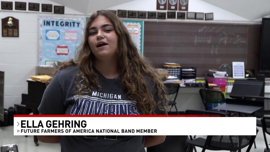 Alcona High School's Ella Gehring Makes FFA National Band, Heads to ...