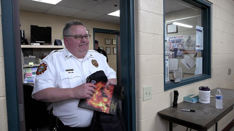 Alpena Fire Chief Bill Forbush Takes His Final Ride Home | Community ...