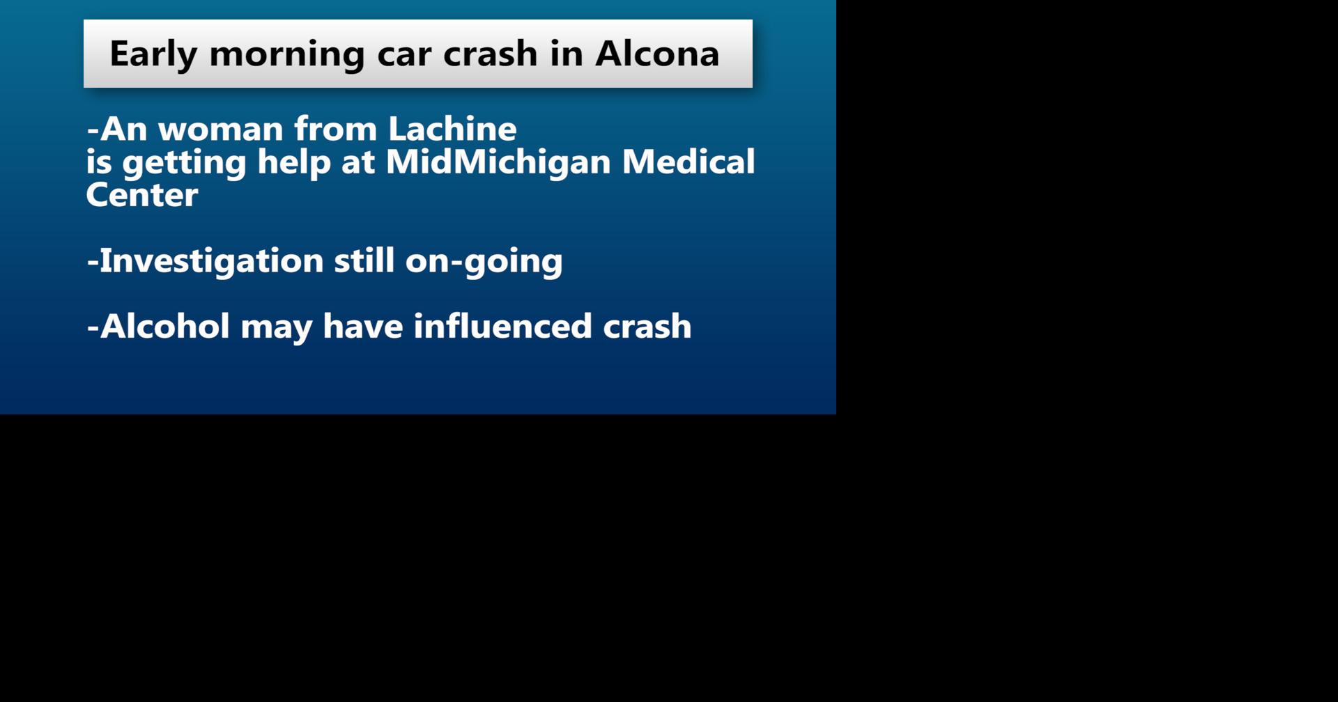 Early Monday morning car crash in Alcona County | Local News | wbkb11.com