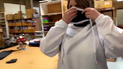 District health department issues reminder on proper use of face ...
