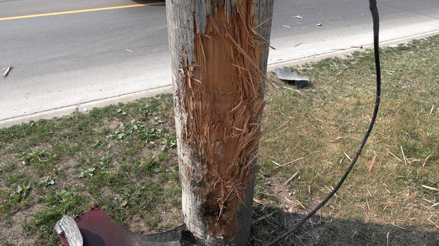 No Injuries After Car Hits Pole Near Starlite Beach | Local News ...