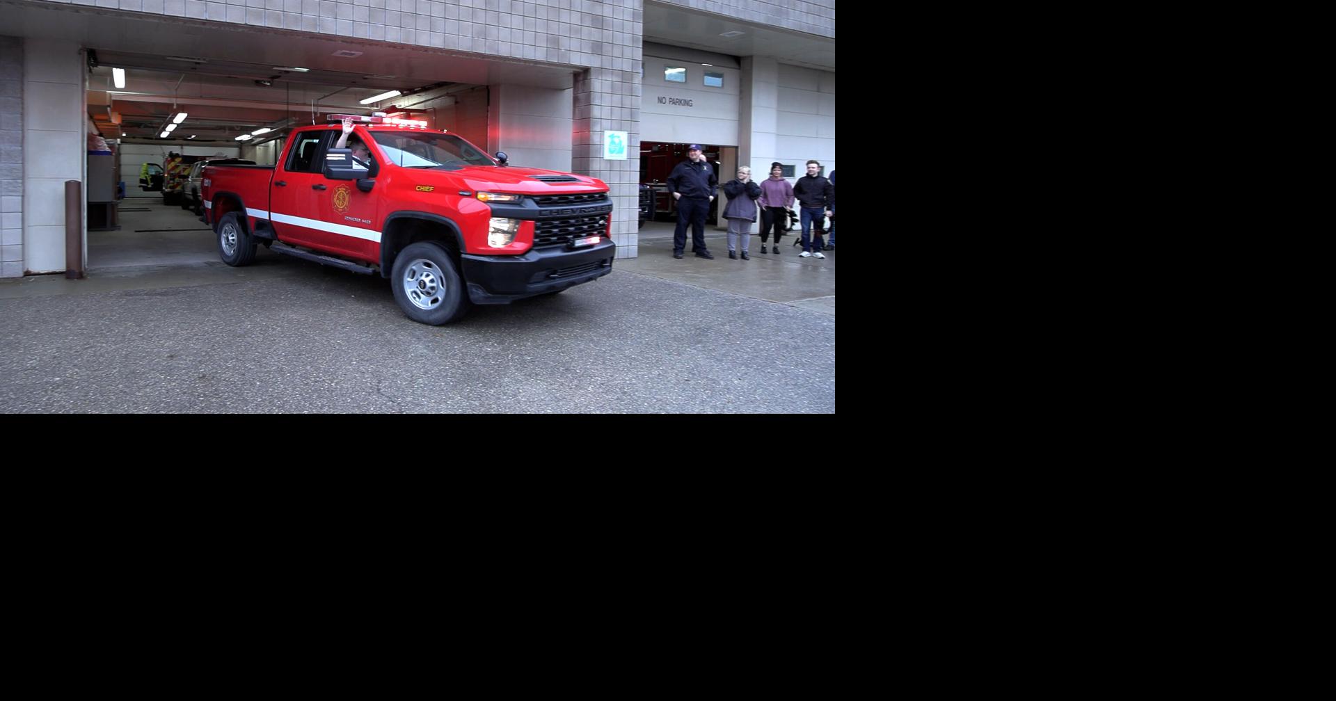Alpena Fire Chief Bill Forbush Takes His Final Ride Home | Community ...
