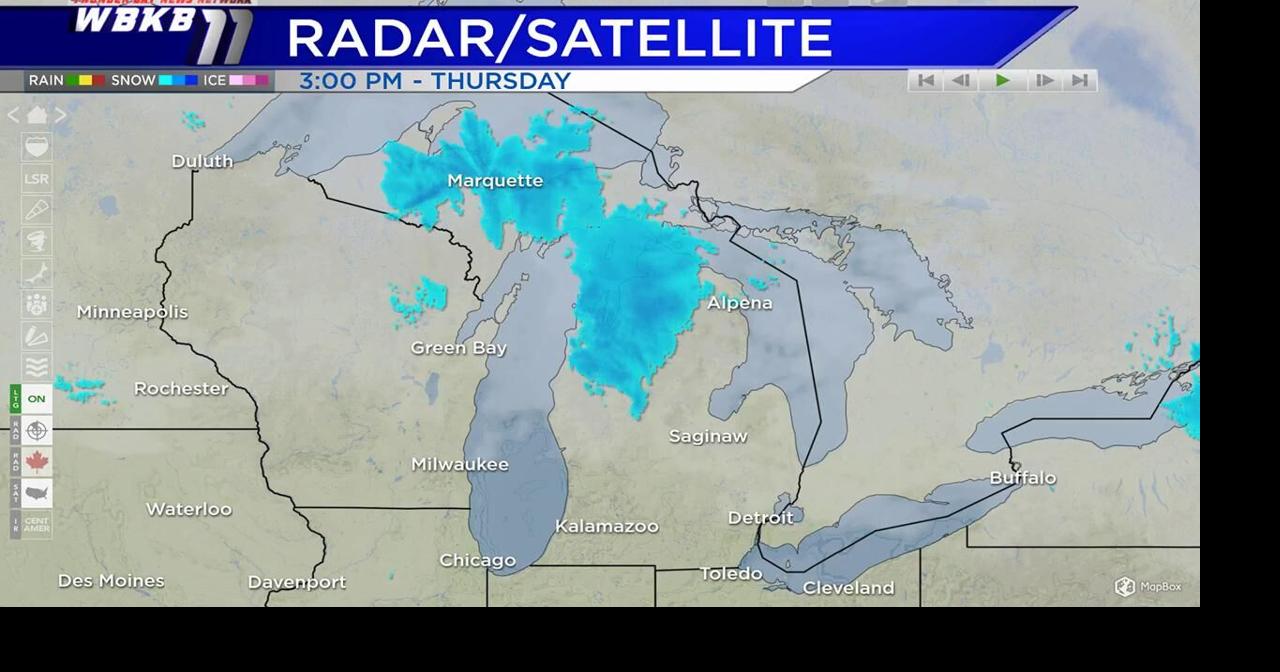 Blast of cold air and scattered lake effect snow showers Friday ...