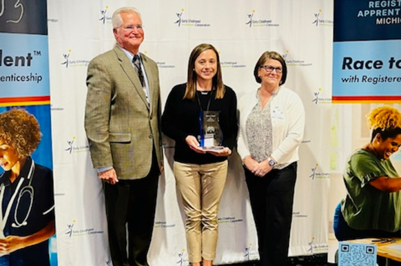 Scribbles & Giggles in Alpena celebrates apprenticeship award from ...