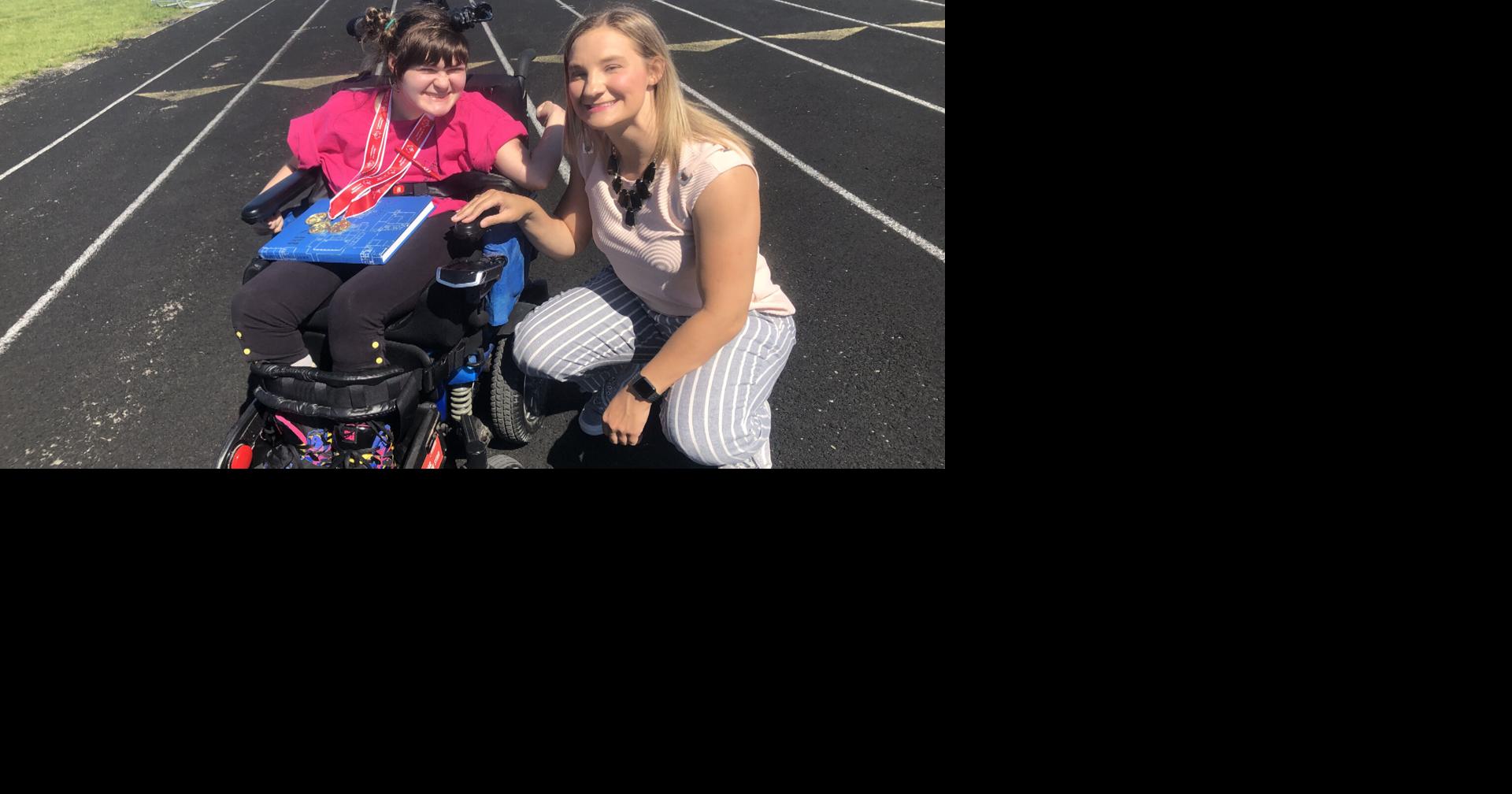Alpena’s Amanda Frey wins gold medals at Special Olympics State Summer ...