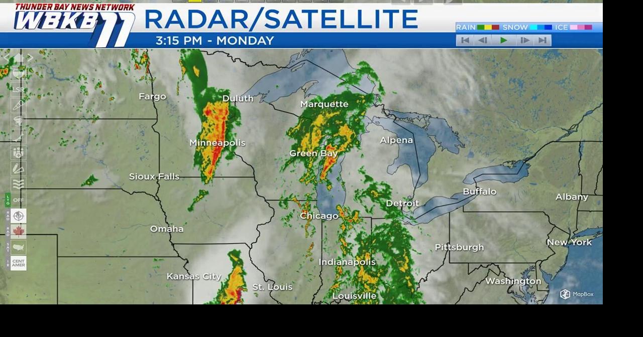 Rainy through Tuesday midday; Cooler and drier Wednesday | Weather ...