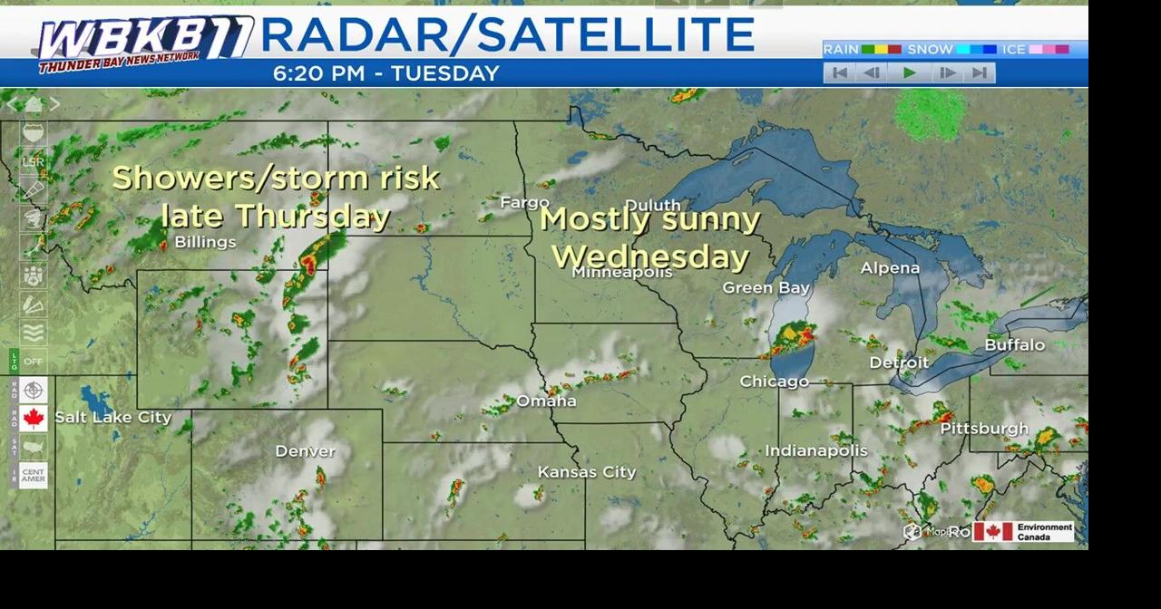 Warm and muggy until the end of the week | Weather | wbkb11.com