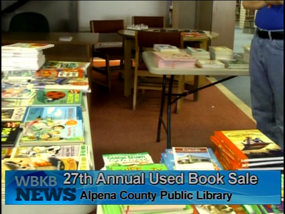 Alpena Library Gears Up For Used Book Sale | Archives | wbkb11.com