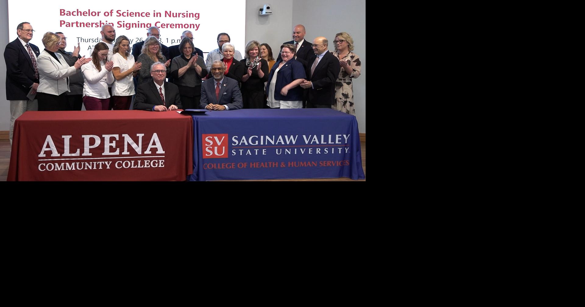 Alpena Community College and Saginaw Valley College Univ. Partnership ...