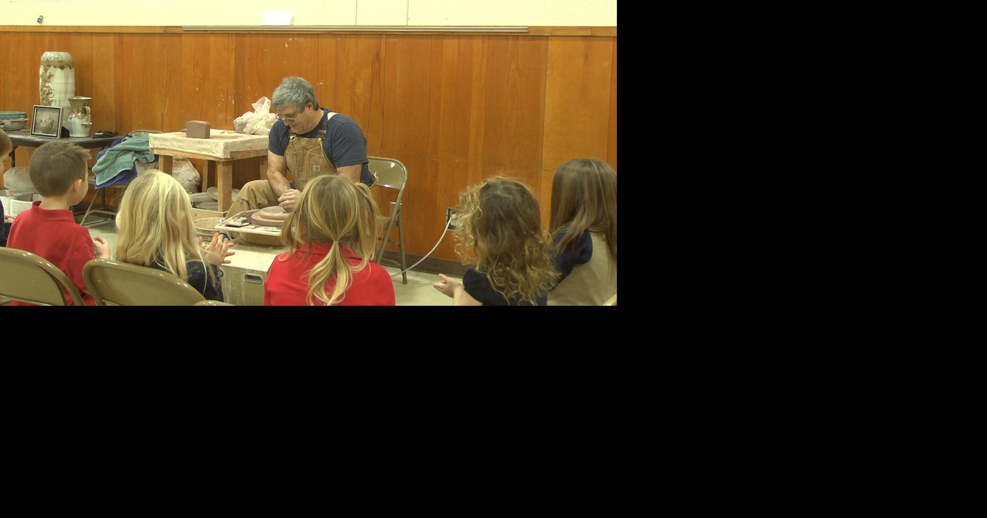 Students get a closer look at pottery process | Entertainment News ...