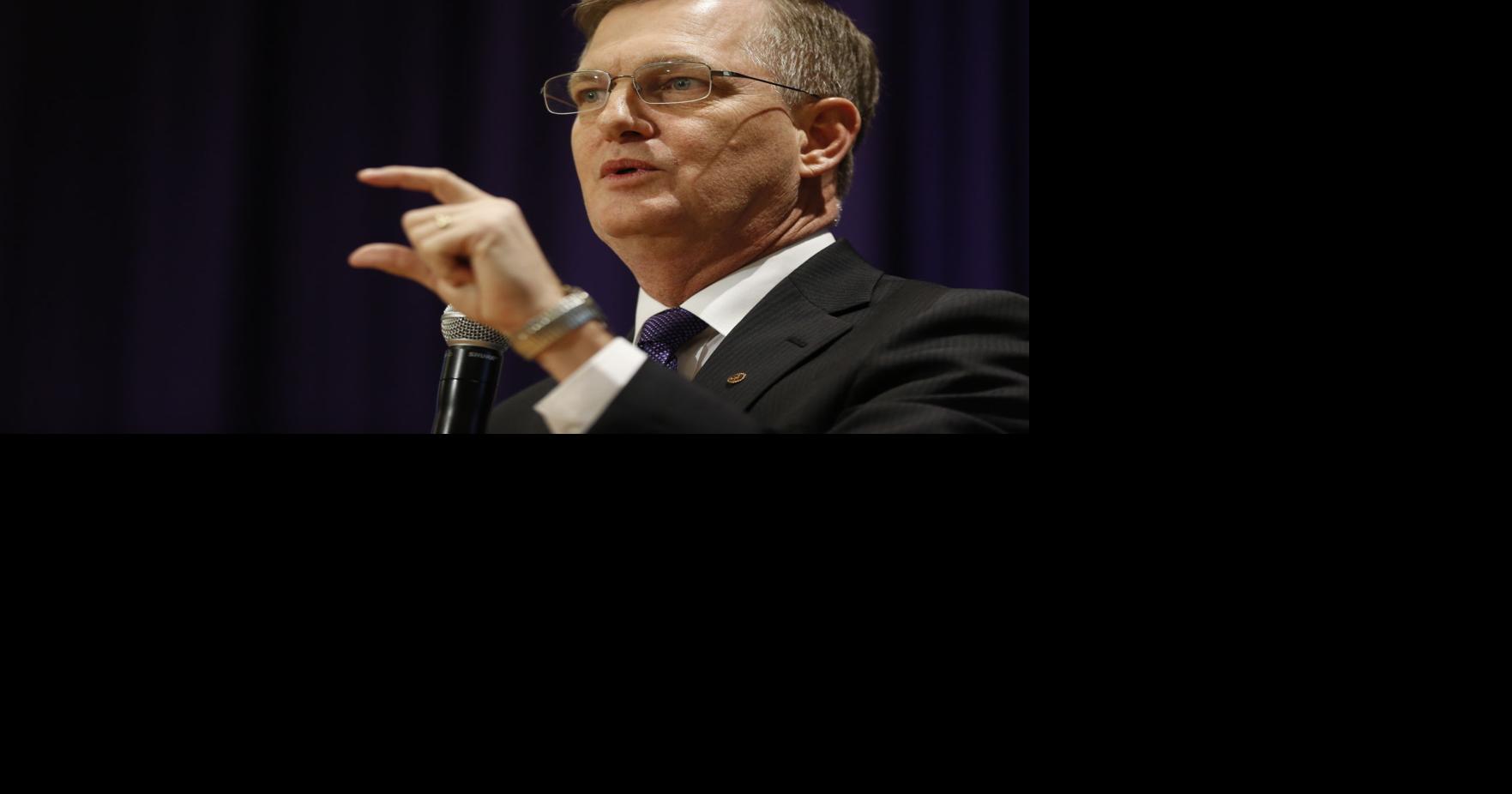 Presidential finalist Mark Nook sees “UNI community” as special