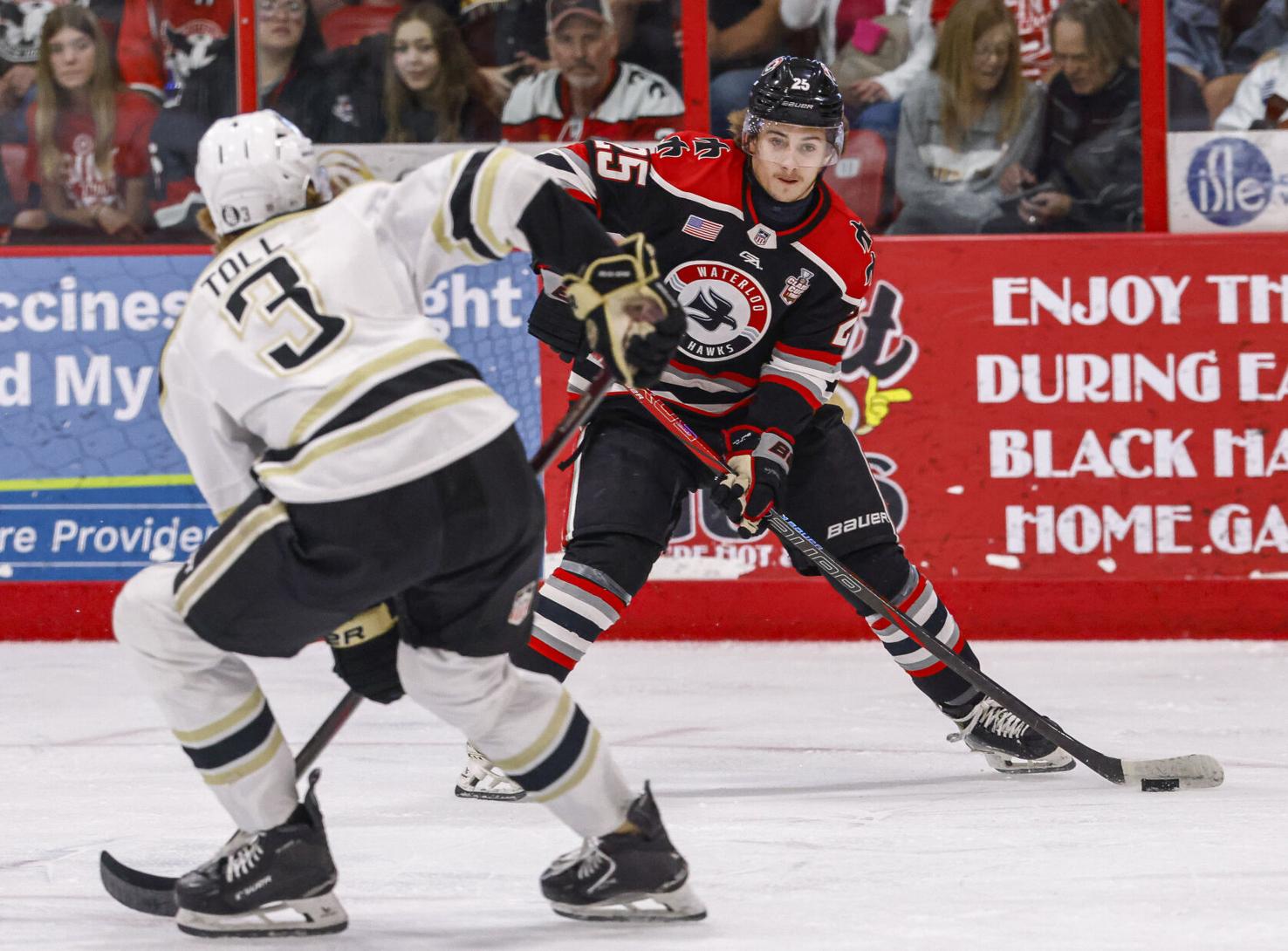 Live Updates: Waterloo crushed in overtime as Muskegon scores 6:01 into ...