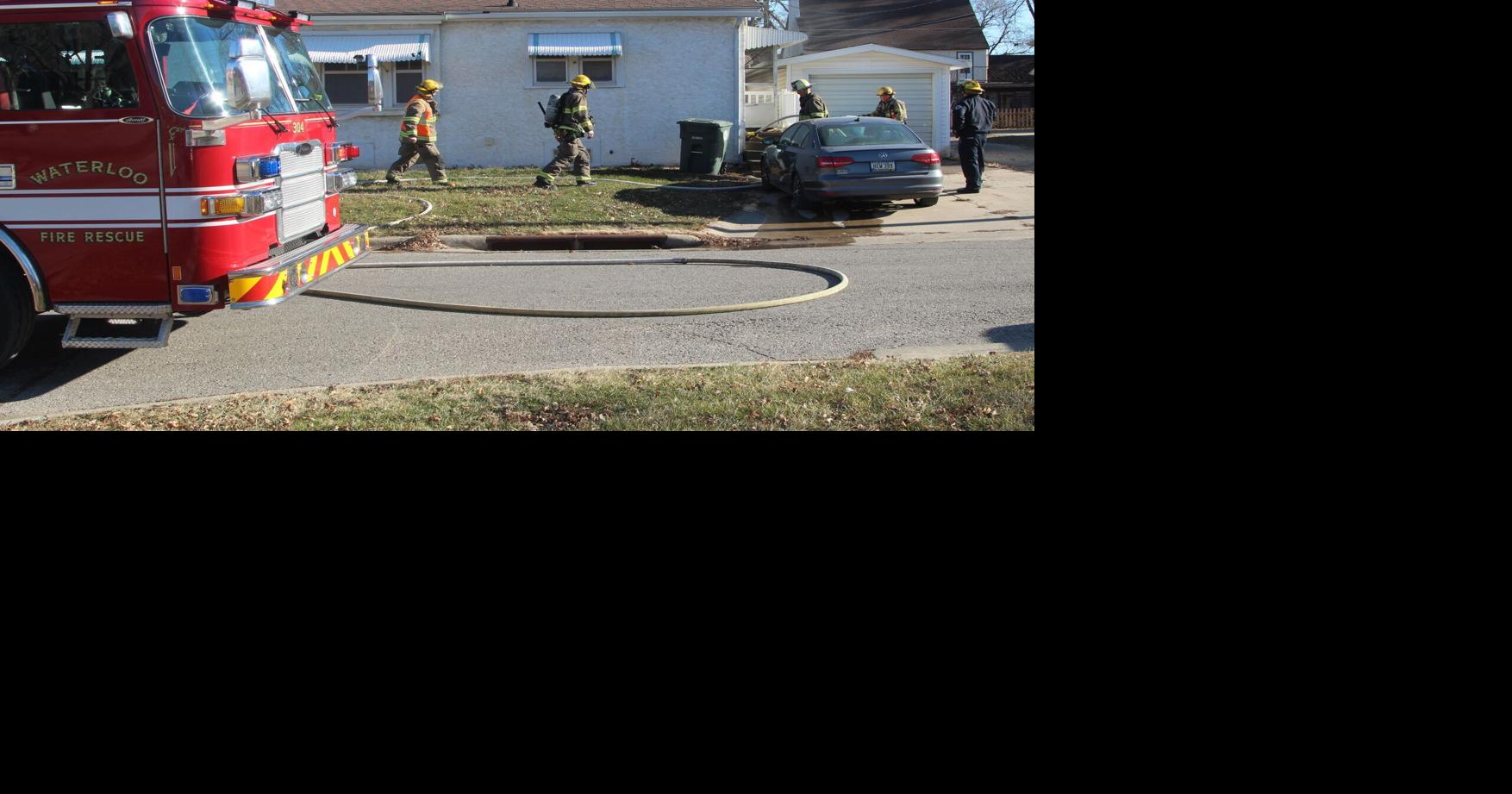 Crews extinguish fire at Waterloo home
