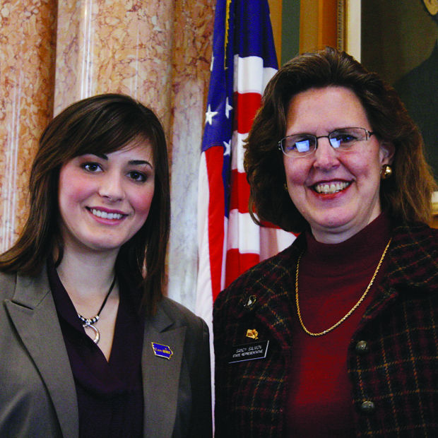 Victoria Hurst visits state capitol