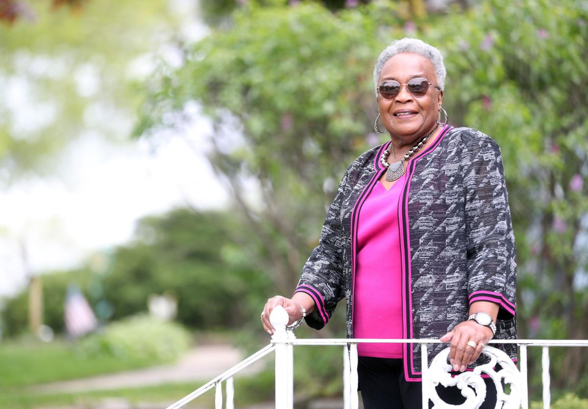 Lillian Thomas offered a listening ear and sage advice