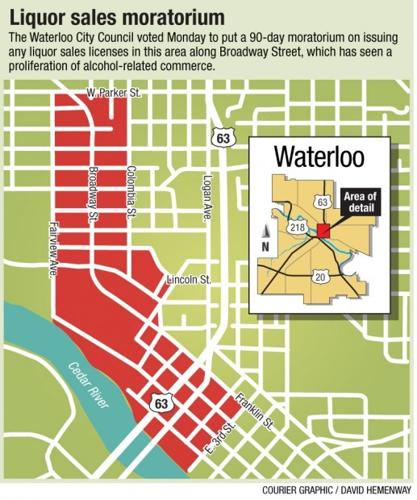 Waterloo extends liquor license moratorium