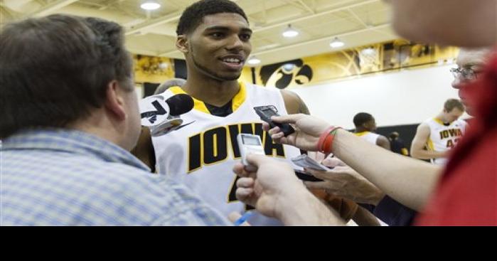 Photos: Iowa Hawkeyes men's basketball media day Oct. 11, 2012