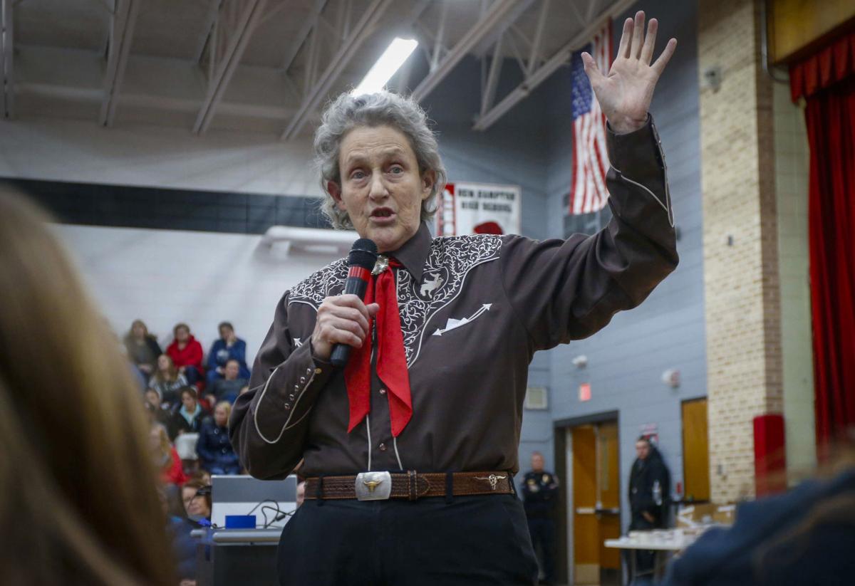 Temple Grandin talks about cattle handling, autism | Local News ...
