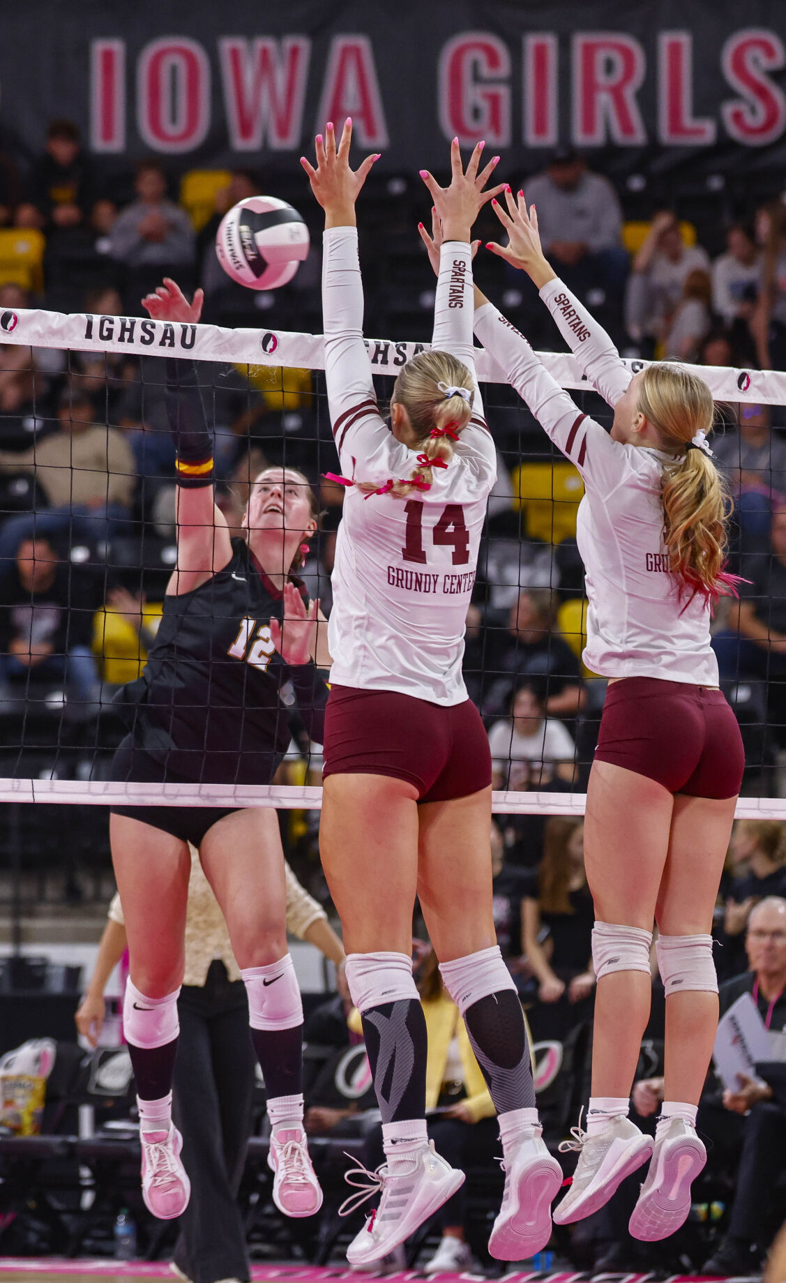 High School Volleyball: Denver thwarts Grundy Center comeback to ...