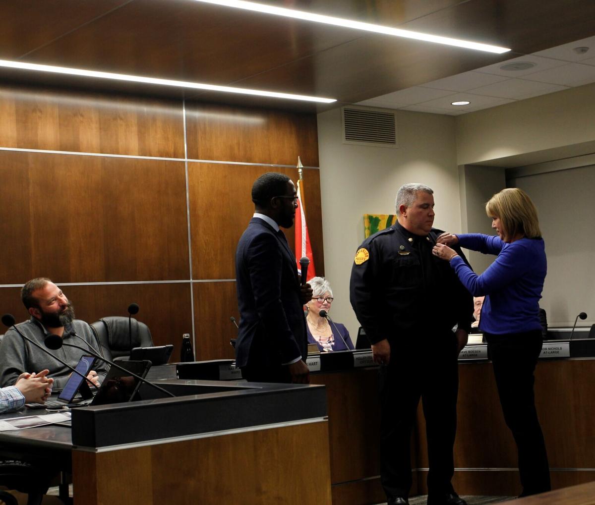 Leibold sworn in as Waterloo's new police chief