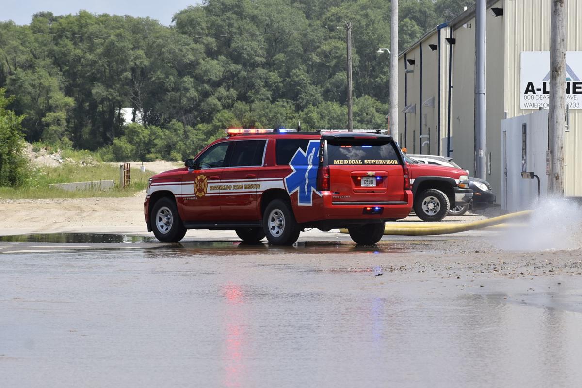 A-Line fire creates smoke plume seen around Waterloo