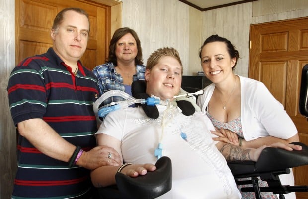 Wounded soldier Ian Ralston focuses on future